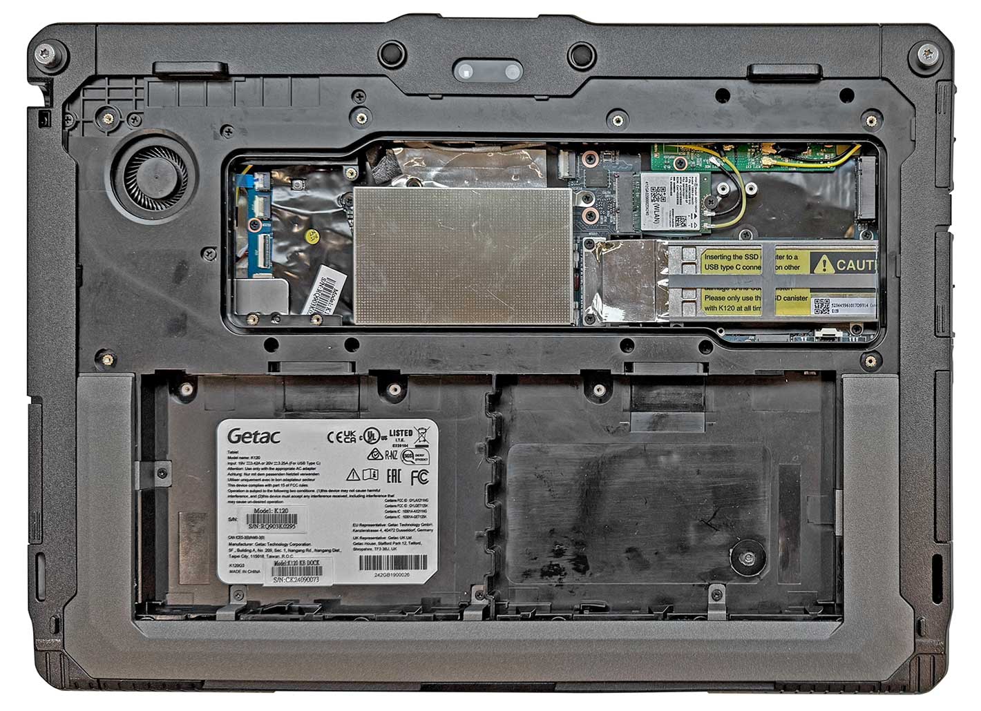 Rugged PC Review.com - Fully rugged tablet: GETAC K120