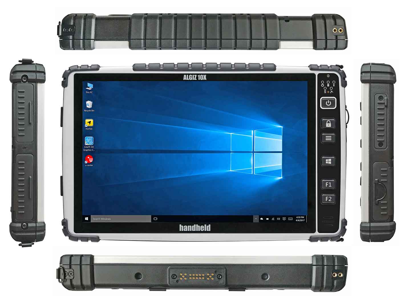 Rugged PC Review.com - Rugged Tablet PCs: Handheld Algiz 10x