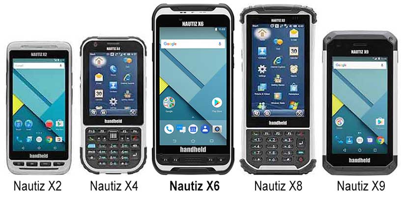 Rugged PC Review.com - Handhelds and PDAs: Handheld Group Nautiz X6
