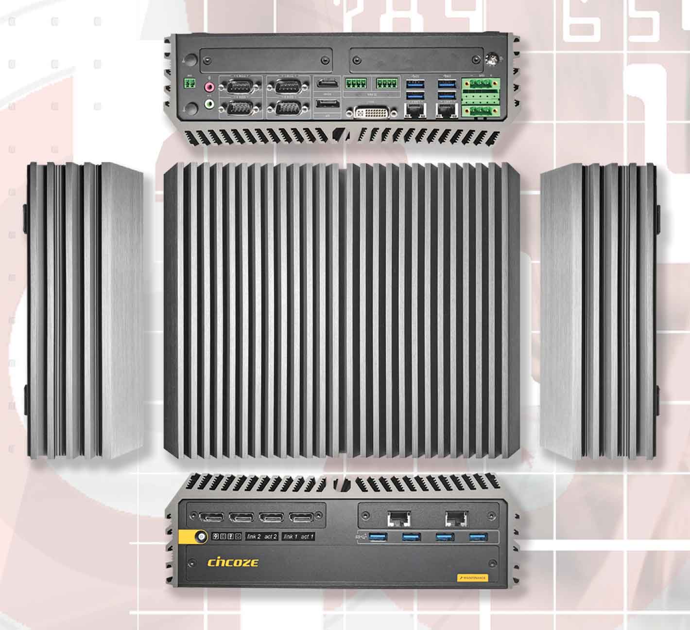 Rugged PC Review.com - Industrial PCs: Cincoze GM-1000