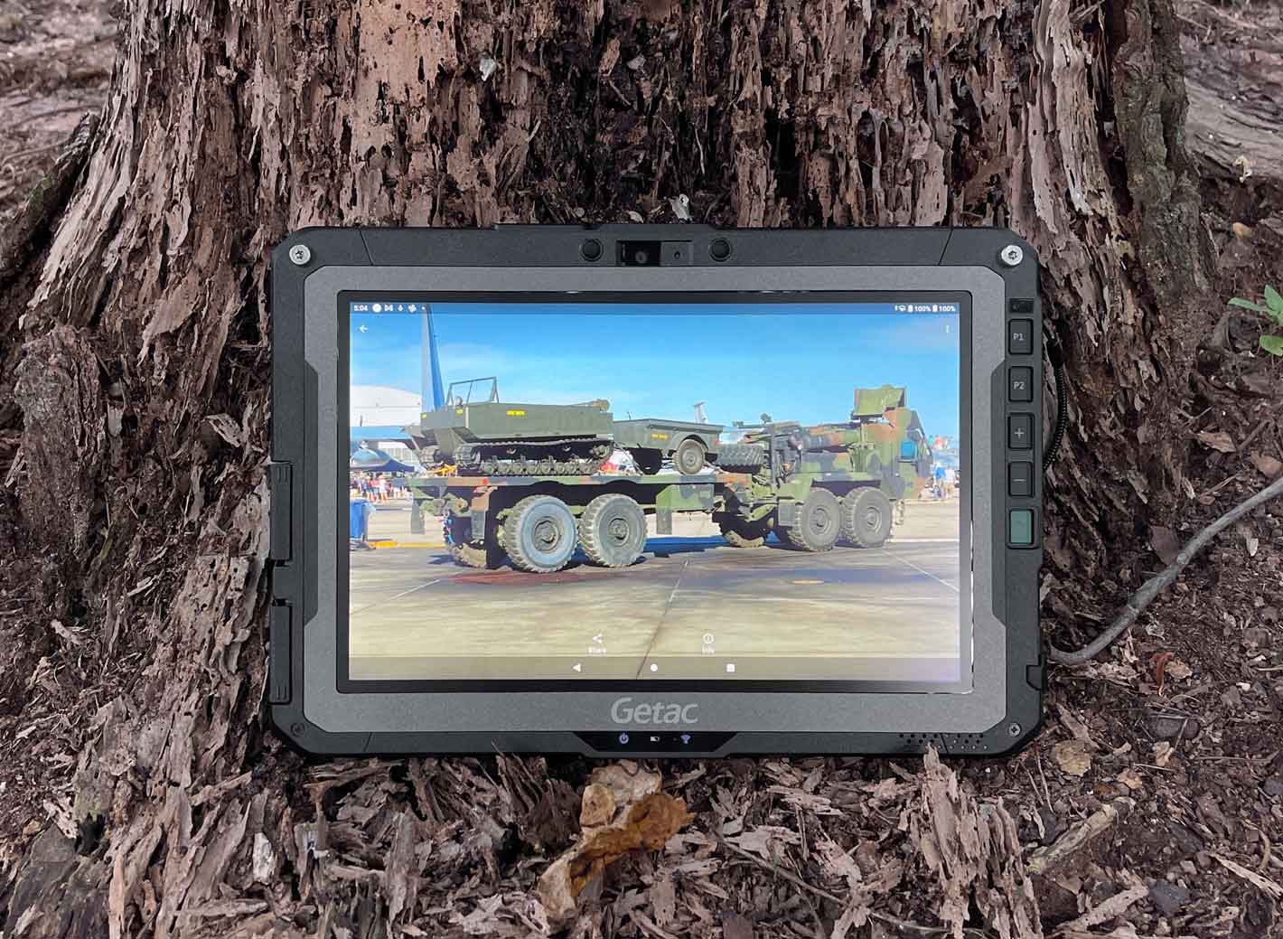 Rugged PC Review.com - Rugged Tablet PCs: Getac ZX10 rugged tablet